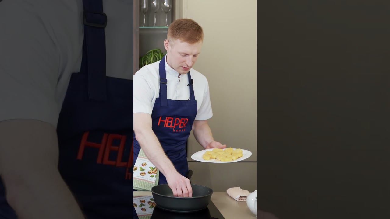 Готовим замороженные наггетсы правильно: разогреть масло и обжарить. Главное: правильная сковорода!