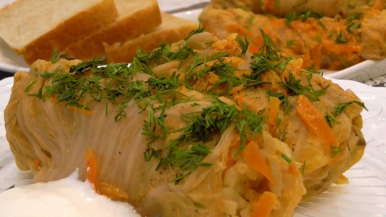 ГОЛУБЦЫ ПОСТНЫЕ С ПЕКИНСКОЙ КАПУСТОЙ!!! НУ ОЧЕНЬ ВКУСНЫЕ!!!✨