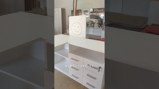 Мебель Ядвига. Маникюрный стол МС18 с изменениями