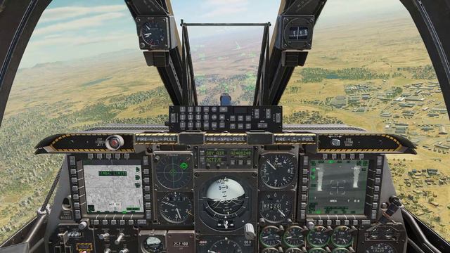 A-10C II Уничтожение ОБТ. Применение AGM-65D (Maverick)