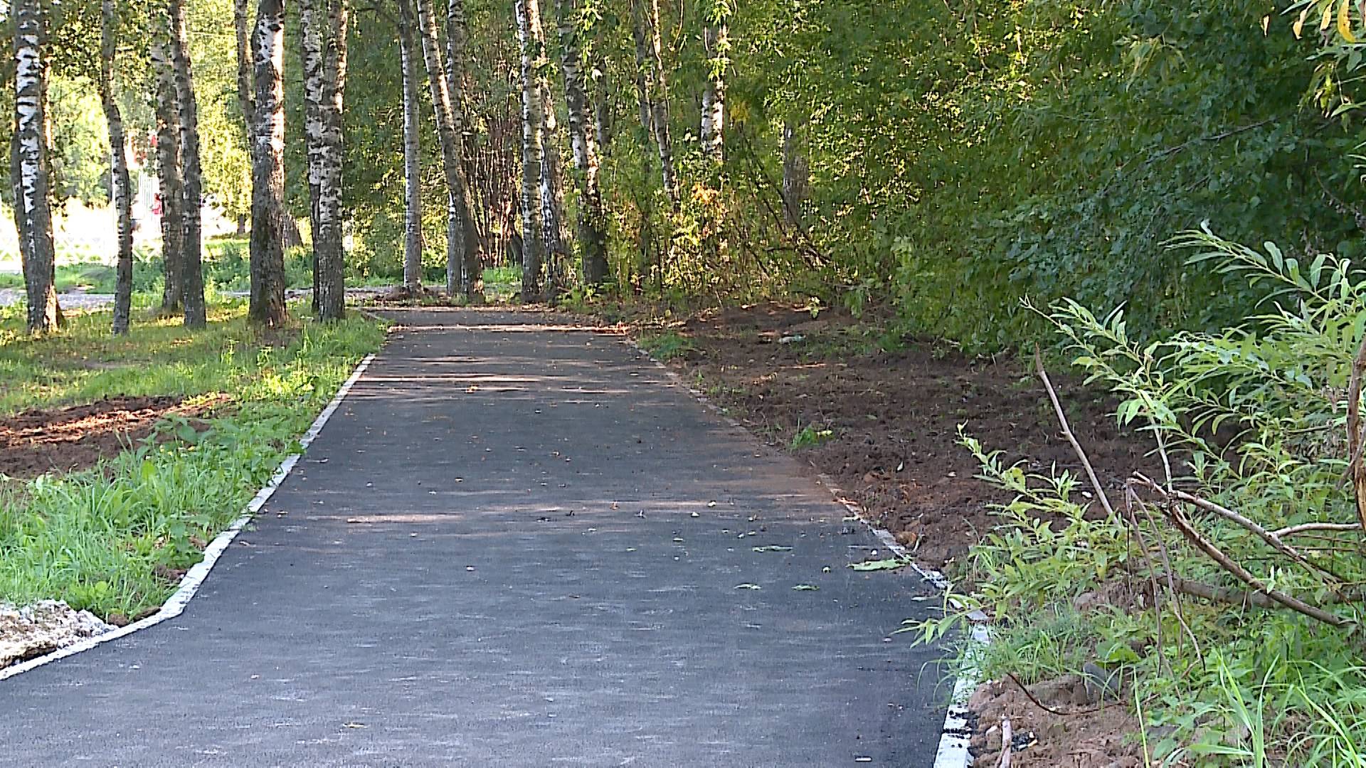 (Рыбинск-40) НОВЫЕ ТРОТУАРЫ ДЛЯ МИКРОРАЙОНОВ