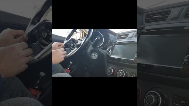 СНЯТИЕ РУЛЯ КИА РИО 3