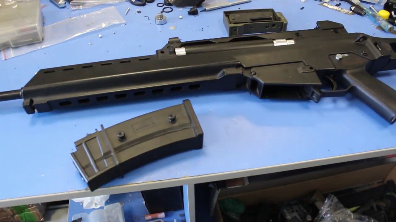 Тест комплекта автономного питания ВВД  для G36 - testing HPA set for g36v without hose