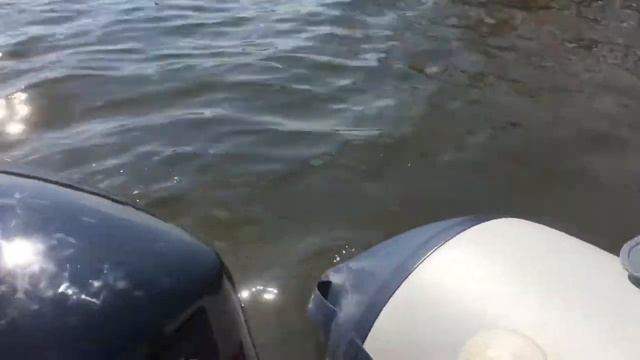 Самый первый запуск лодочного мотора Marlin 9.8 2т