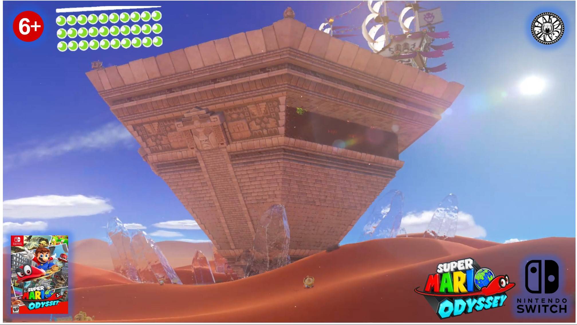 Первые 30 Лун Песчаного царства #2. Super Mario Odyssey 2017 RUS (Switch)