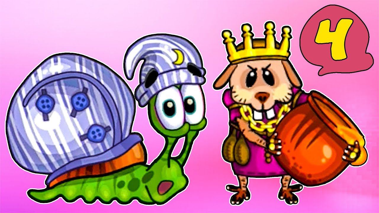 Супер УЛИТКА БОБ №4. Лесная история. Часть 3. МУЛЬТИК для детей на канале Хвостик ТВ