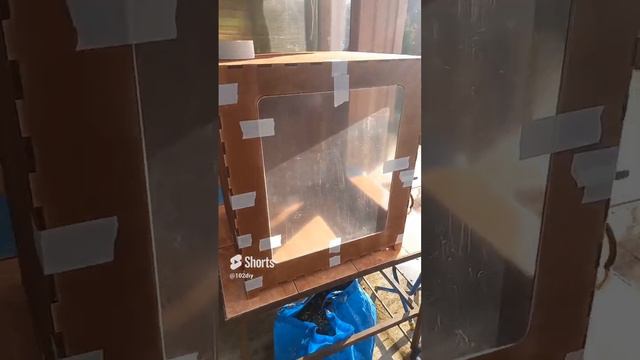 Примерочная сборка термокамеры для 3D-принтера. Всё отлично и по плану! #diy #3dprinting #3d #make