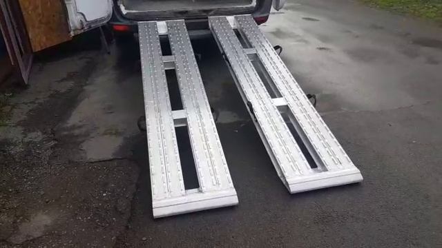 Аппарели (сходни) алюминиевые