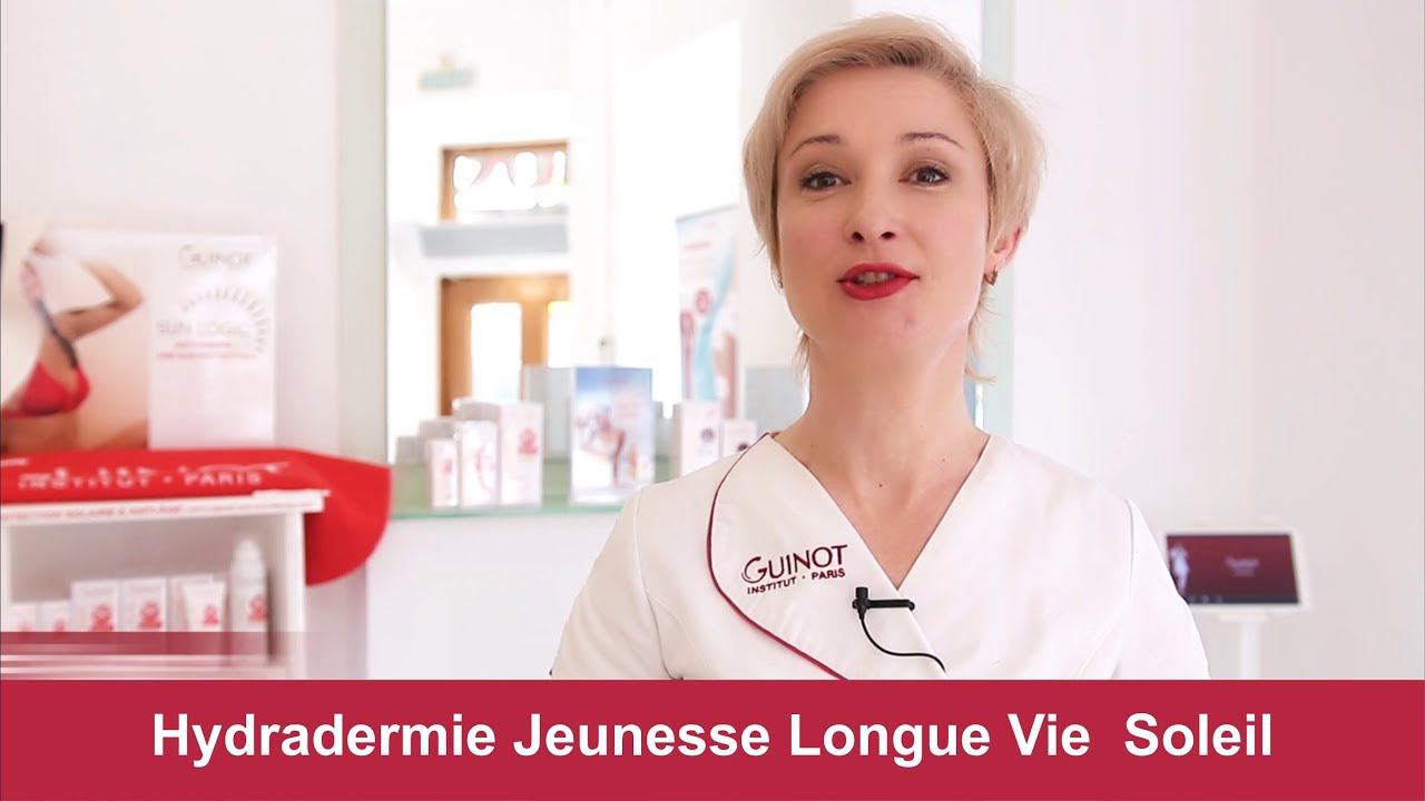 Процедура для защиты, увлажнения и ровного загара кожи. Hydradermie Jeunesse Longue Vie  Soleil