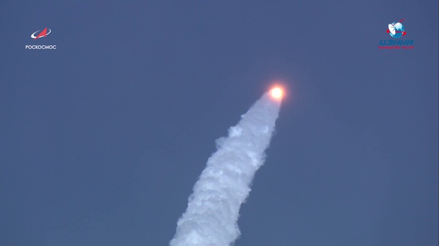 Пуск ракеты-носителя “Союз-2.1а“ с космодрома Восточный