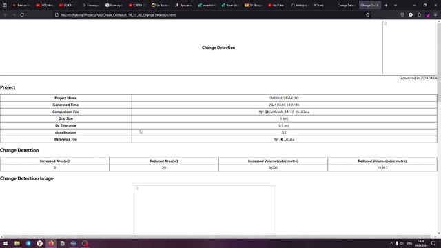 Сравнение и поиск отклонений облаков точек в LiDAR360 v.7.2