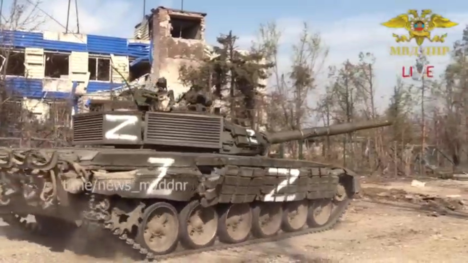 Как штурмовали Азовсталь танкисты ОБТФ ДНР «Каскад»