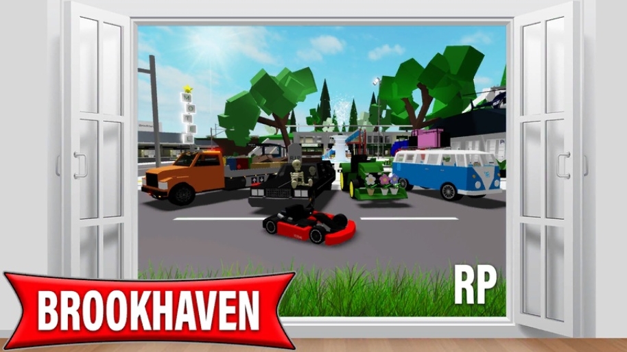 Снова играю в Roblox режим "Брукхевен"