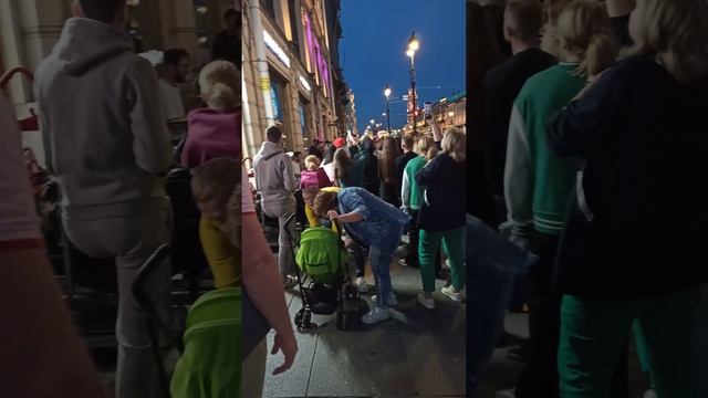 Питер День 3. Встреча с подписчиками)) прогулка по ночному Санкт-Петербургу.