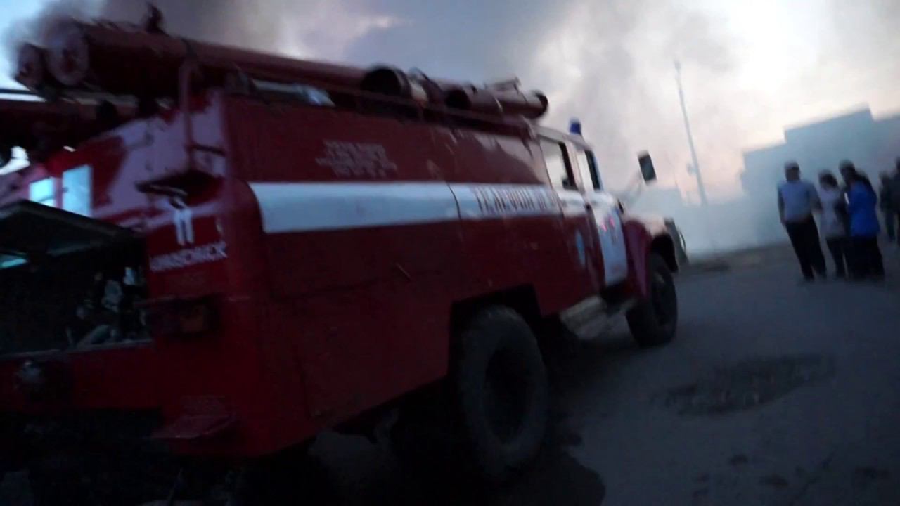 Пожар в Минусинске 25.04.2017 Часть 8