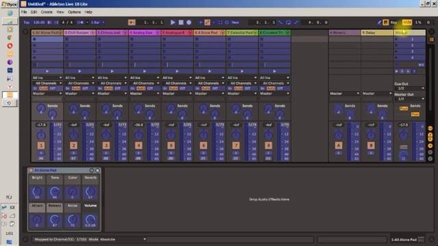 Oxygen MIDI.  Управление клавиатурой. Режим MIDI Map Mode в Ableton Live