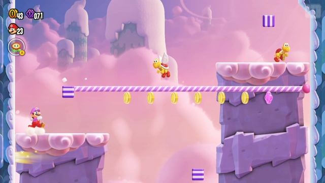 №4 Полное Прохождение Super Mario Bros. Wonder (без комментариев).