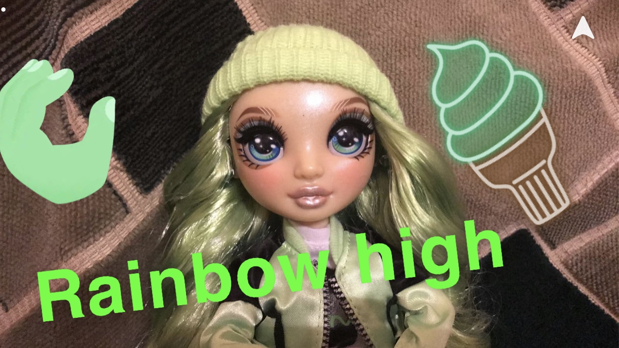 Новинка кукла Билли Айлиш Billie Eilish fashion doll Rainbow High Jade Hunter Рэйнбоу Хай Радуга