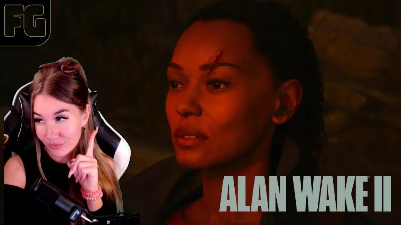 УЖАСЫ В ВАЛЬГАЛЛА   ➤ Полное прохождение НА РУССКОМ  ➤ Alan Wake 2 ➤ Девушка стримит #6
