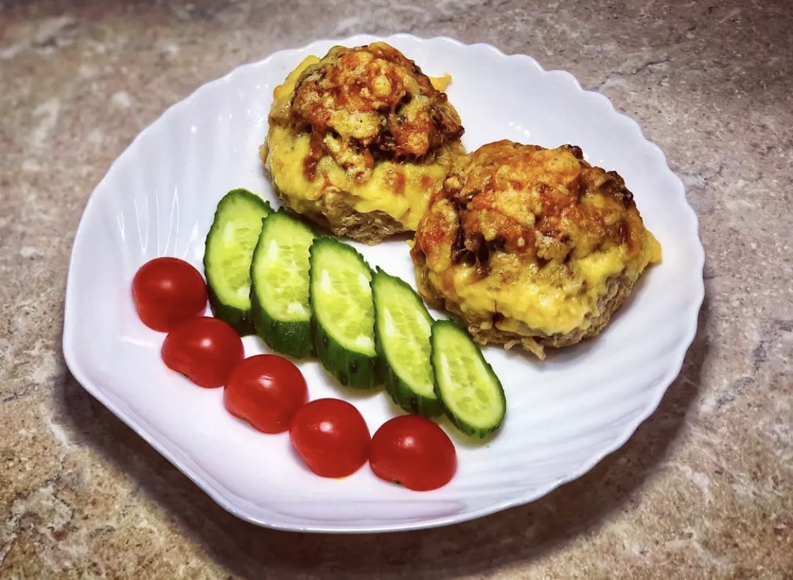 Блюдо из фарша! И на ужин, и на праздник! Мясные гнезда.