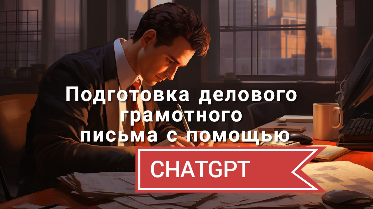 Подготовка делового грамотного письма с помощью #chatgpt