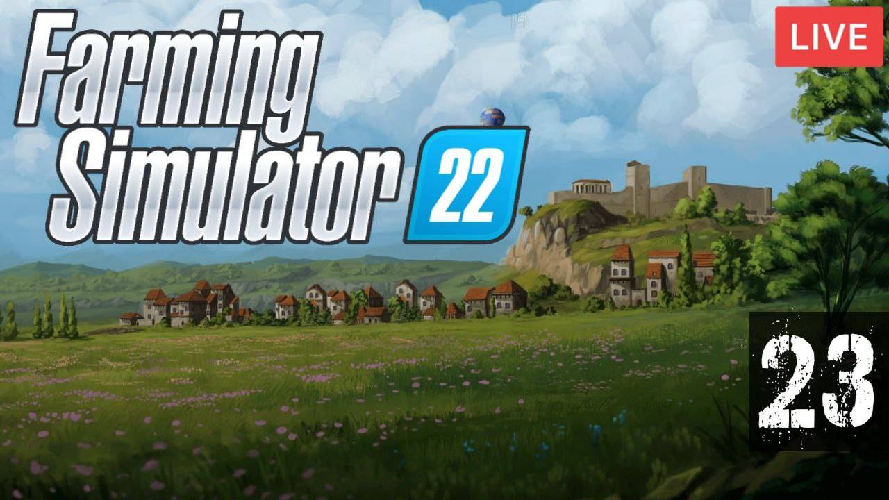 Продаем щепу и покупаю силосный комбайн Krone Big X 1180 на карте HAUT-BEYLERON | FS22| #23