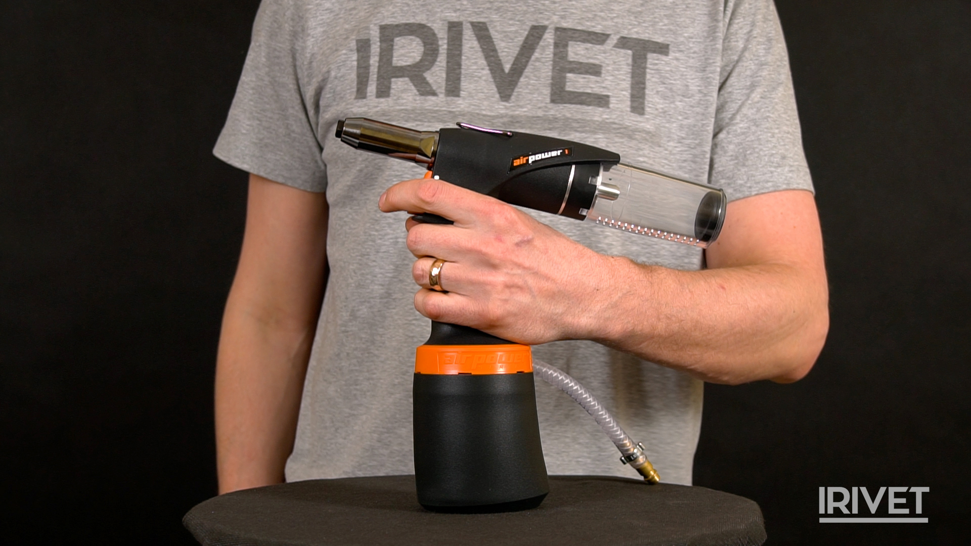 ZAC AIRPOWER 1 - пневмо-гидравлический заклёпочник для вытяжных заклёпок Ø 2.4 - 5.0 mm