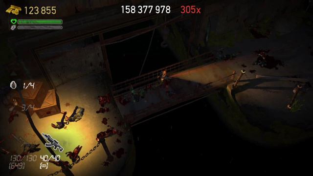 (9)Dead Nation, первое прохождение уровень 9, выше среднего