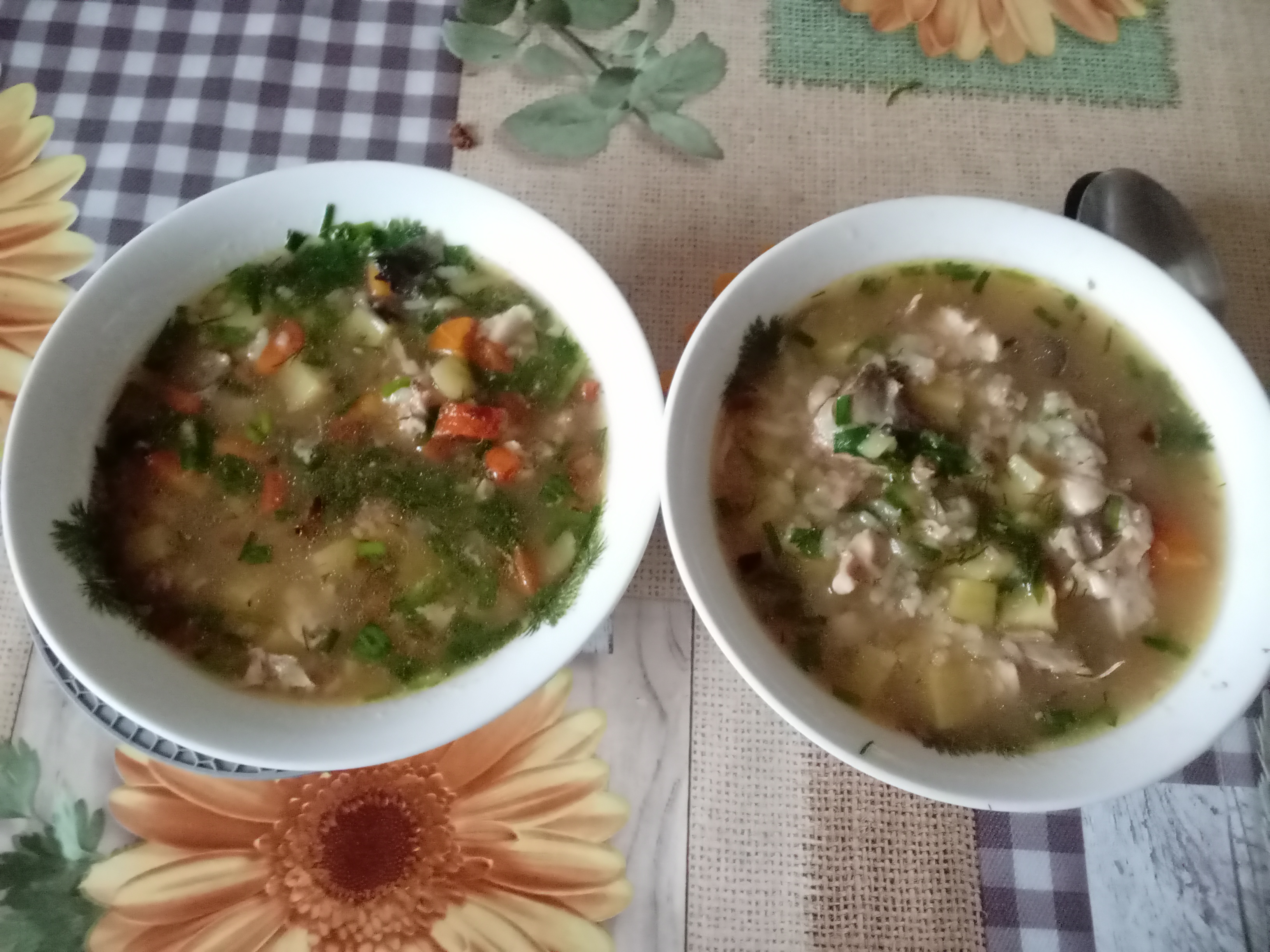 ДОМАШНЯЯ УХА ИЗ ГОРБУШИ