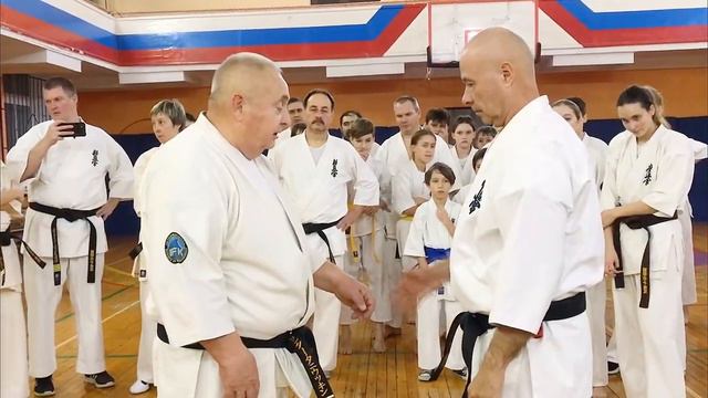 Освобождение от захвата на базе техники 10 кю от шихана Танюшкина А.И.  Осенняя школа СЗФО 2023