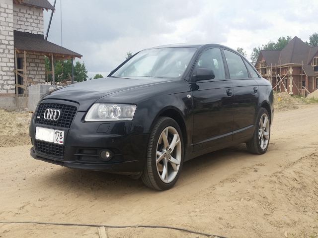 Audi A6 C6. Замена передних тормозных дисков по домашнему.