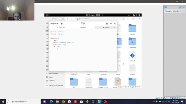 Лабораторная работа №13 выполнение