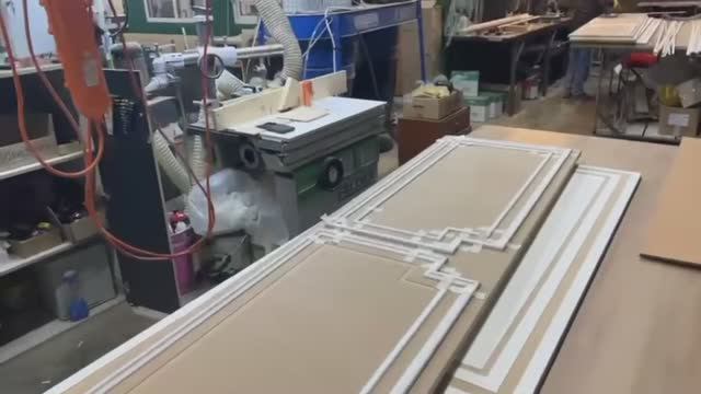 Изготовления фасадов из МДФ и массива дерева на станке ЧПУ