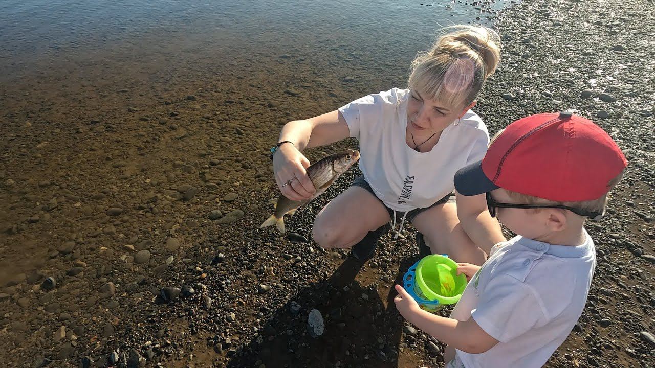 Семейный выезд на Енисей!