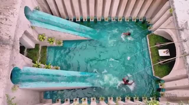 100 Days Building A Huge Underground Tunnel House With Water Slide Swimming Pool