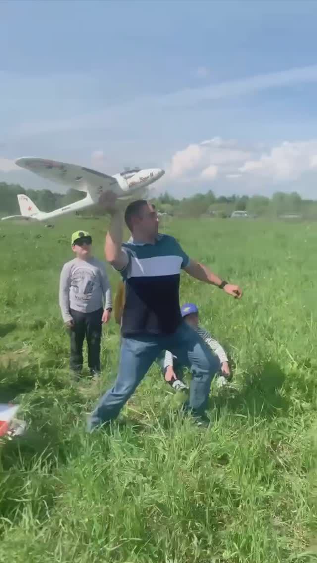 Летная практика в авиамодельном кружке