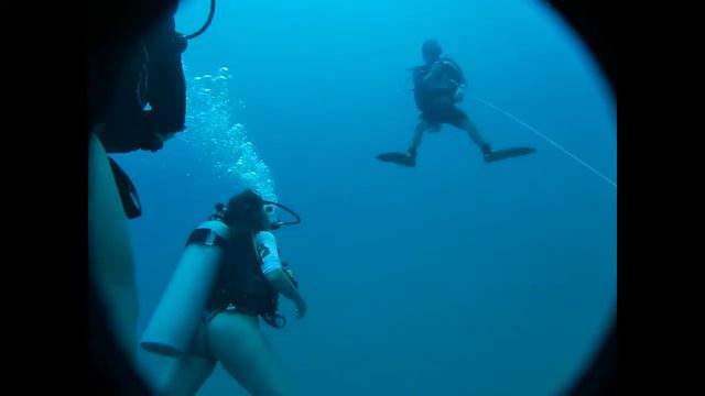 Средиземное море, погружение на 20 метров Дайвинг в Израиле