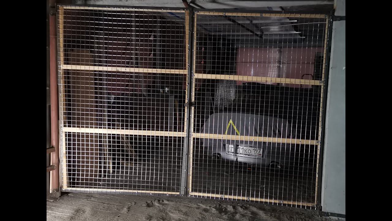 Как установить распашные ворота в косой проем без видимых перекосов.