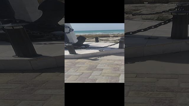 Республика Казахстан. Набережная Каспийского моря. г.Актау. Апрель 2023