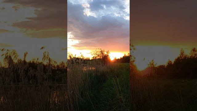 Закат над озером 28 мая, красота природы нашей.