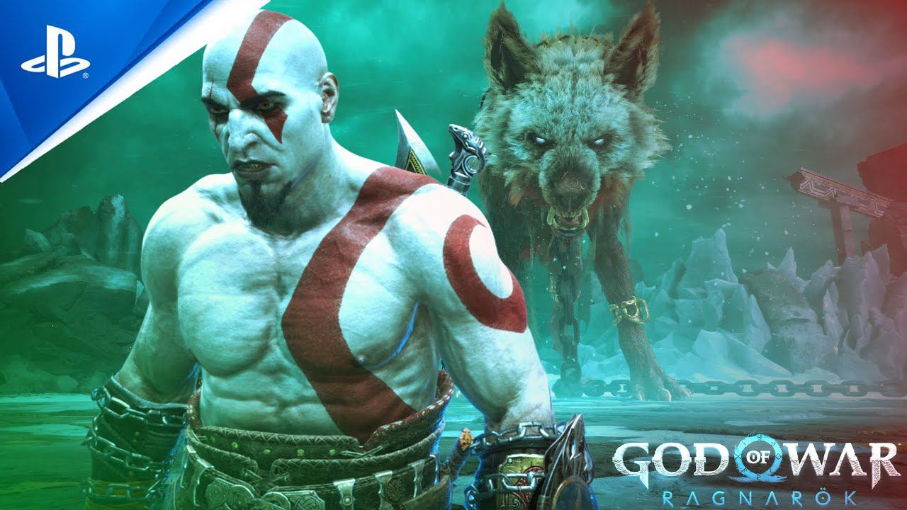ПРИЗРАК СПАРТЫ против ГАРМА🔥 БЕЗ УРОНА (Полная битва)  «NG+» GoW: Ragnarok  Бог войны
