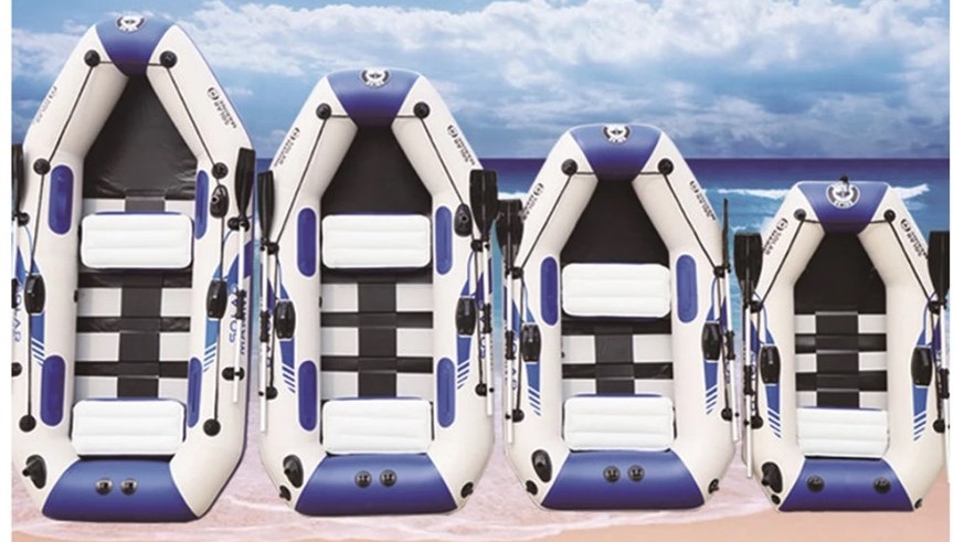 Надувная Лодка, IHOMEINF, Для Рыбалки, Полный Комплект, от 2 - 6 человек, 2021