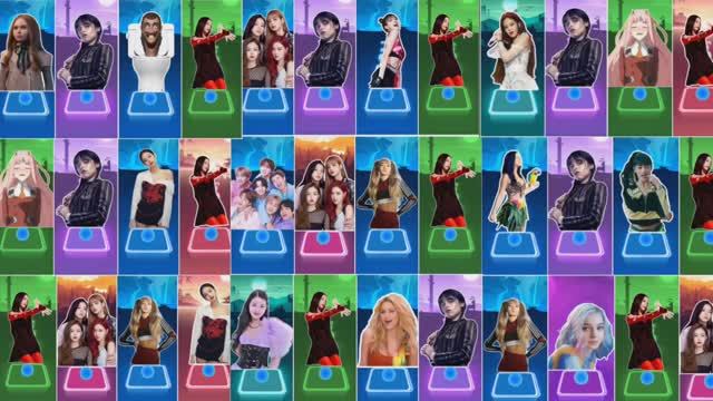 МЕГАМИКС ? ВЕНЗДЕЙ, БЛЭКПИНК, БТС, МЕГАН, ТОКА ТОКА, СКИБИДИ, СУПЕР МАРИО и другие