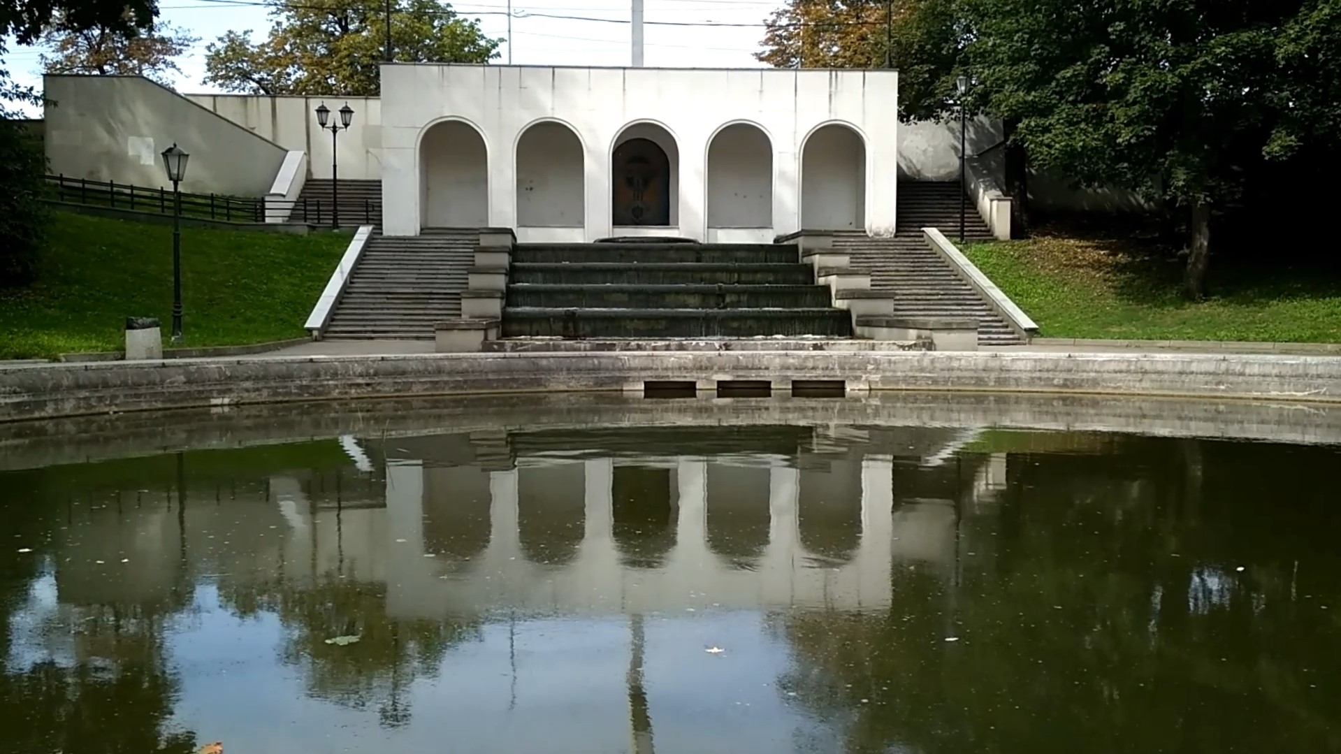 Нижнее озеро. Каскад. Съемка 2021