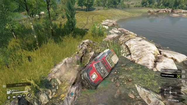 исследуем карту на моём 2 ИМБОВОМ аккаунте в snow runner