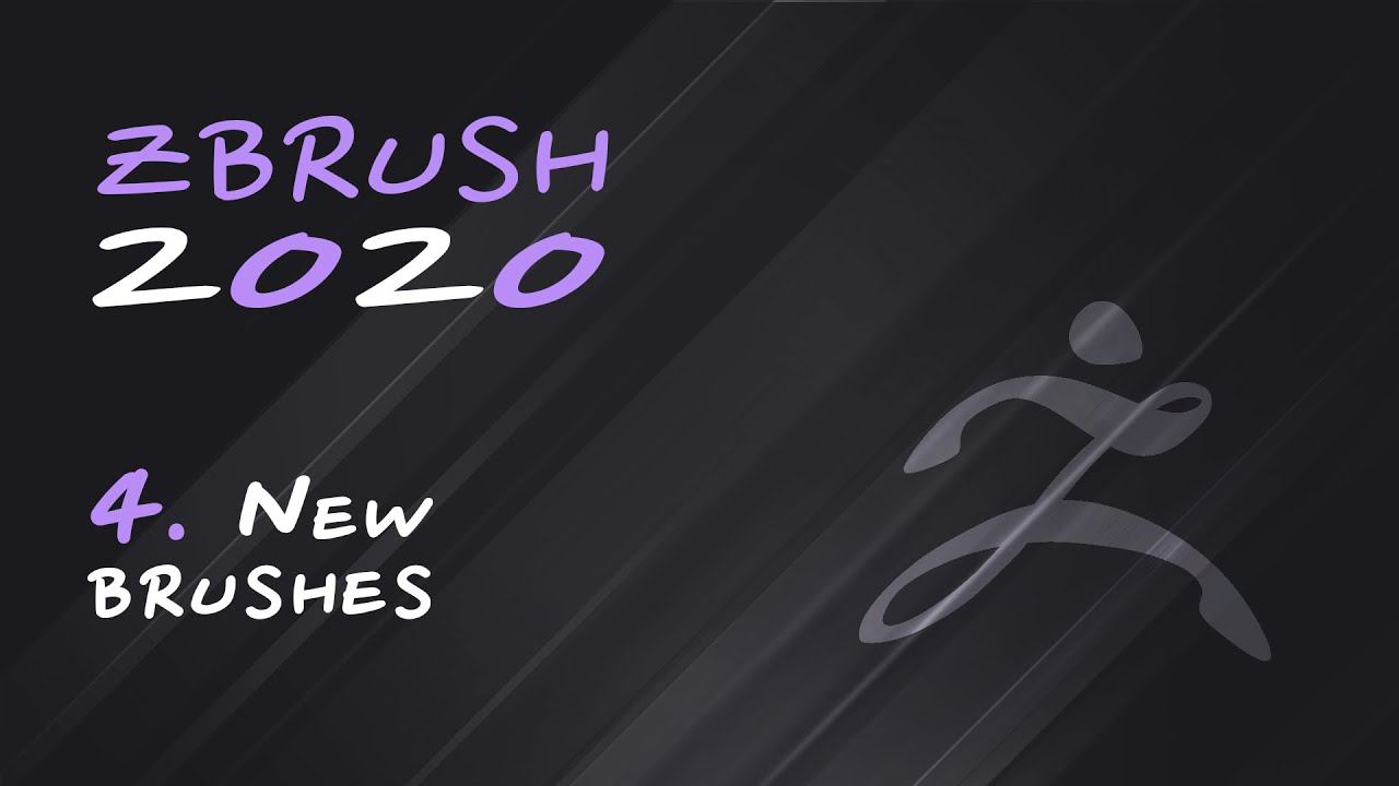 4. ZBrush 2020. Новые кисти | Уроки на русском