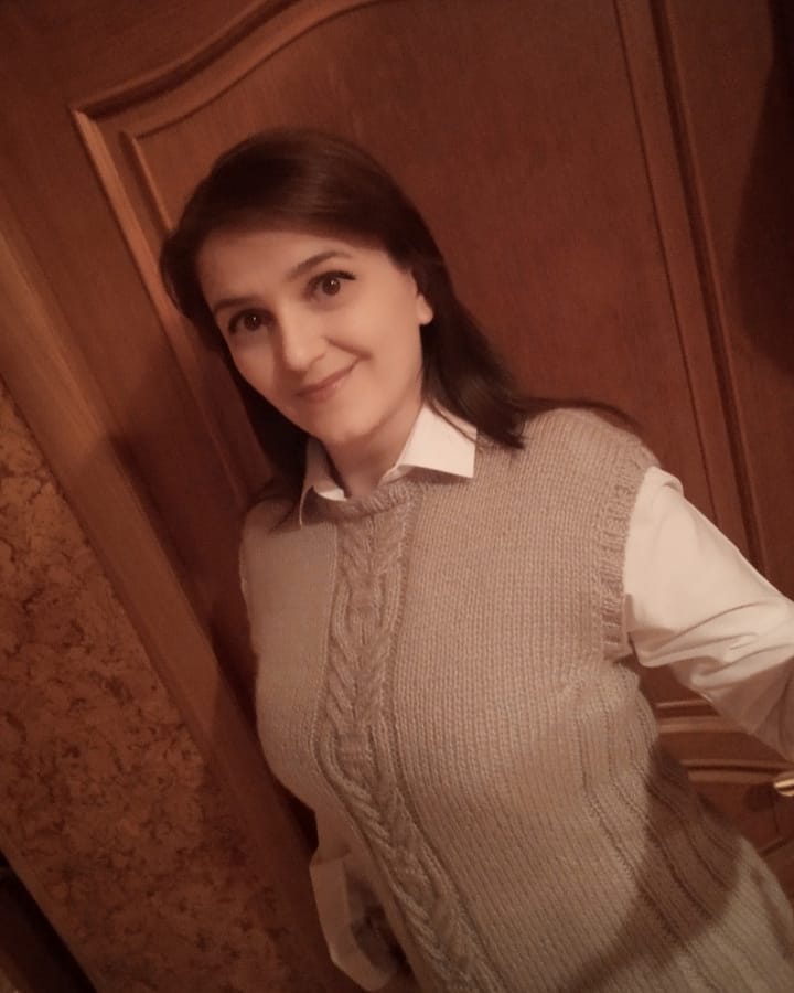 Женский жилет.Размер 52.Часть №2.mp4