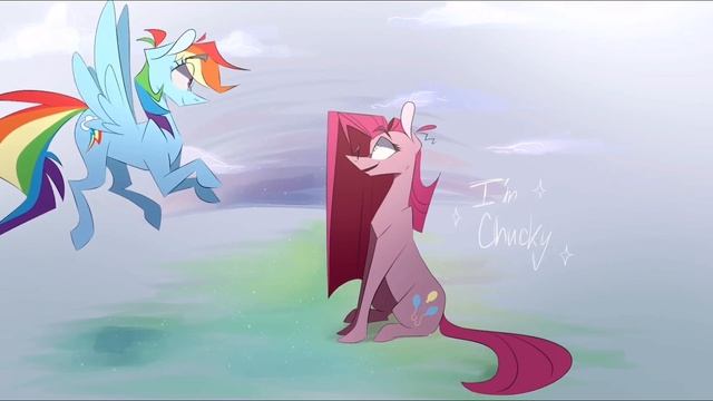 Пони анимация, мем, Чаки, Wanna play?