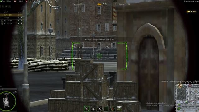 Ground War Tanks (011)
Оборона на JgPzE-100