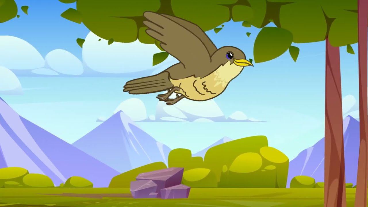 Азербайджанская сказка "О соловье" на азербайджанском языке